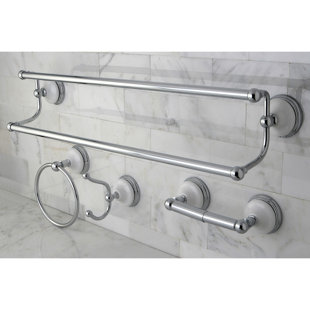 Chrome Bathroom Hardware Sets You'll Love | Wayfair