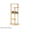 Tucker Murphy Pet™ 23.62"Home-use oak cat climbing frame and cat bed in ...