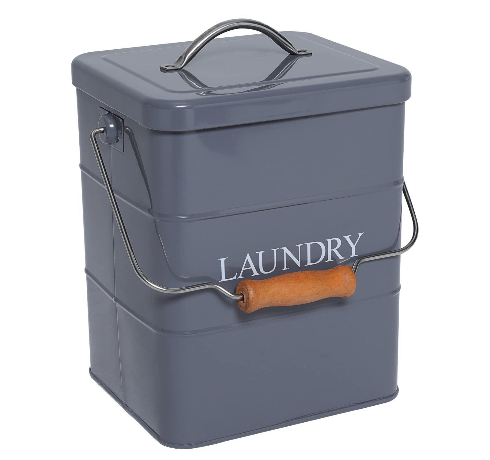 Rainbow Home Washing Powder Storage Tin With Scoop, Airtight Lid ...