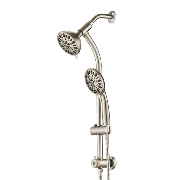 MAXWELL Dual Shower Head 1.8 GPM GPM & Reviews | Wayfair