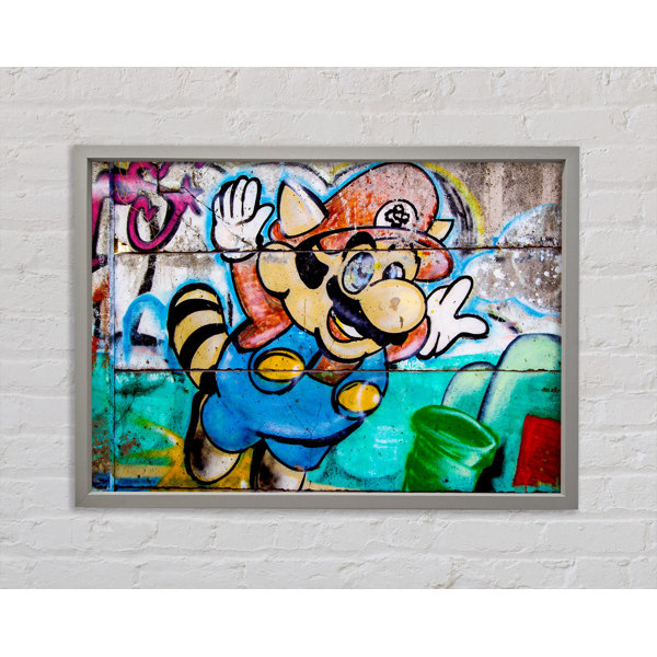 Bright Star Mario Fly - Single Picture Frame Art Prints on Canvas ...