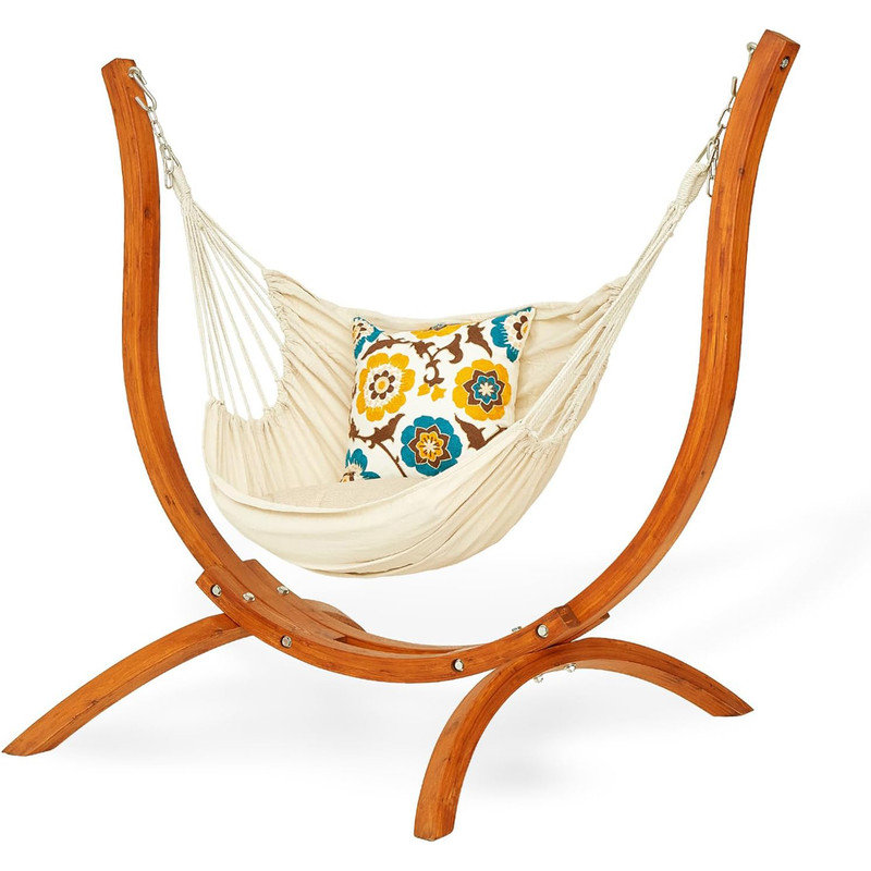 Arlmont & Co. Support de hamac en bois de qualité supérieure, hamac non ...