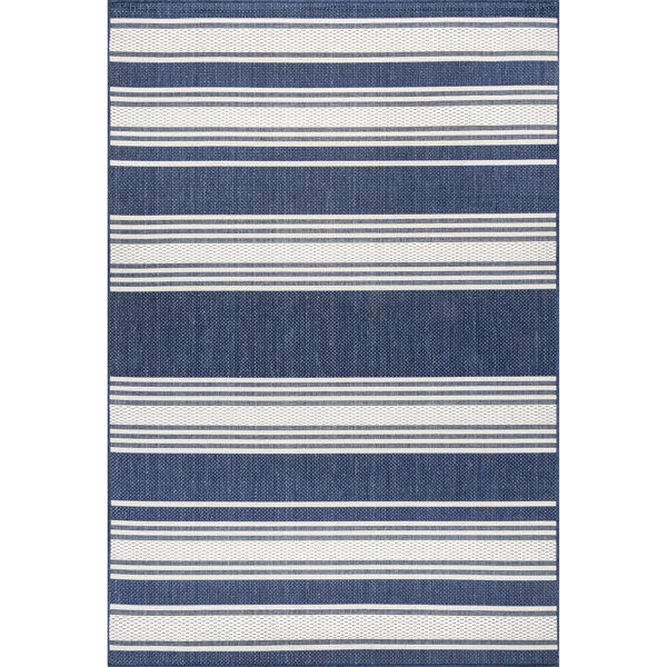Striped Outdoor Rugs You'll Love | Wayfair