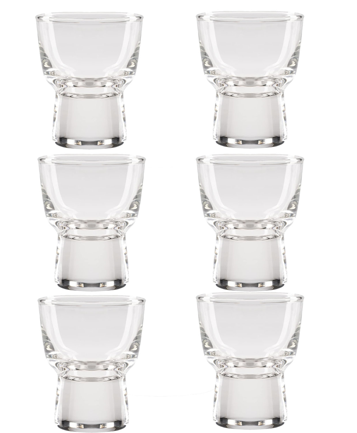 Lemonsoda Haiku Sake Shot Glasses - Set Of 6 (60 Ml / 2 Fl. Oz ...