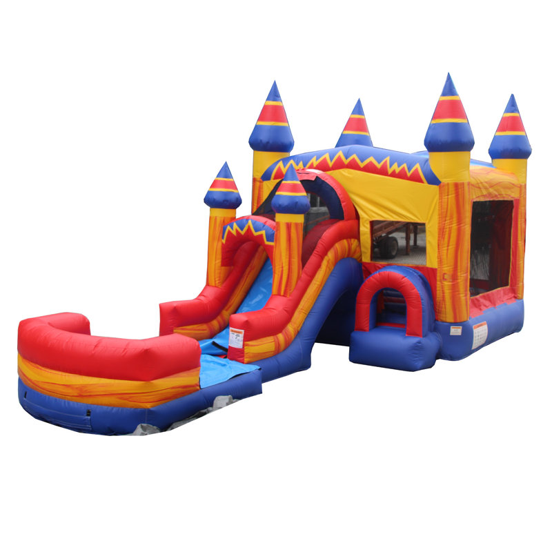 JumpOrange Superhero Commercial Grade Bounce House Water Slide for Kids ...