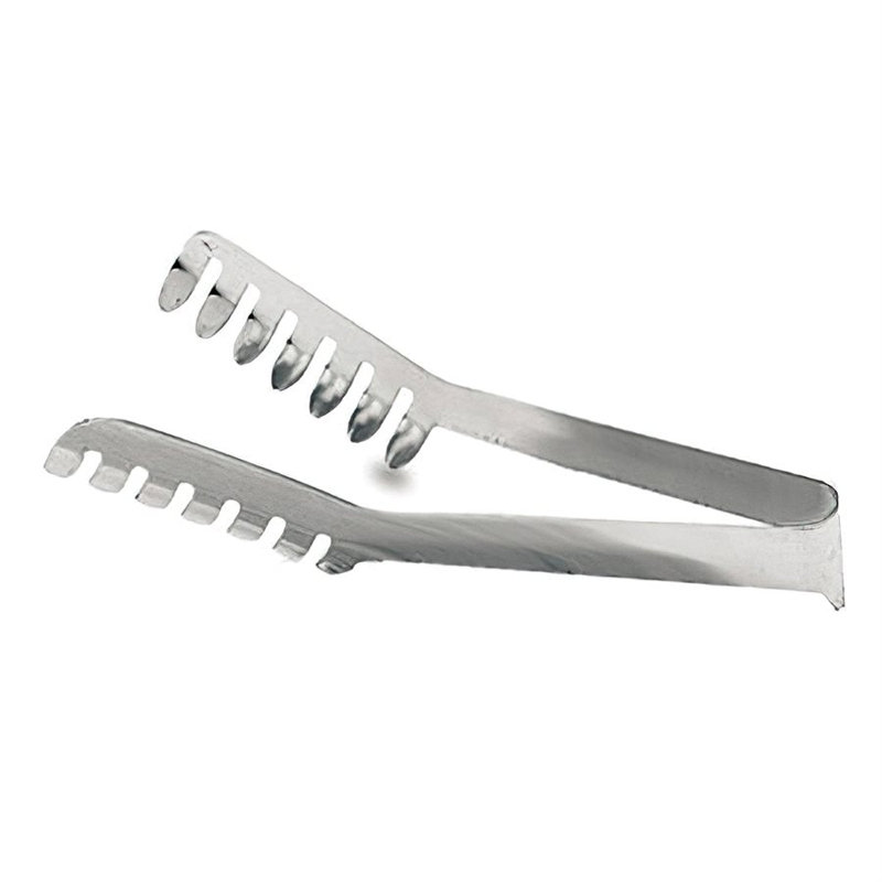Prep & Savour 8-Inch Spaghetti Tongs In Stainless Steel | Wayfair