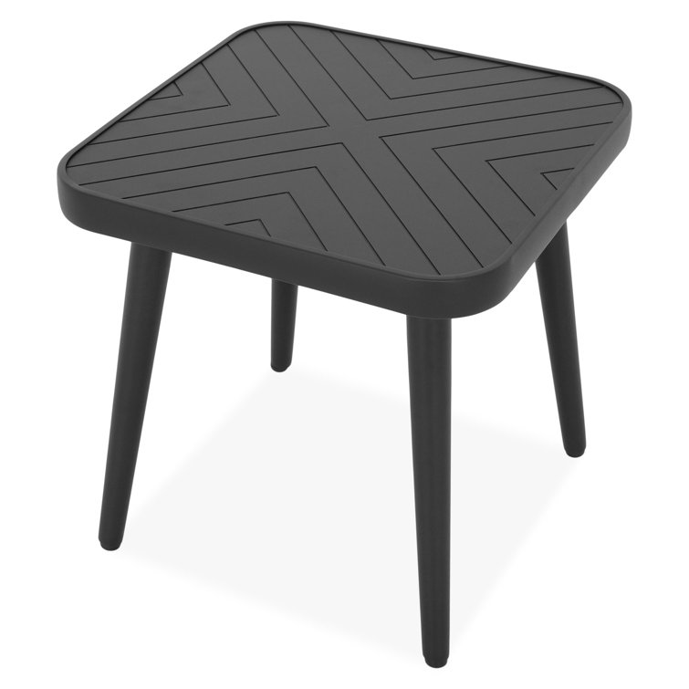 Corrigan Studio Craigwood Square 50Cm L Outdoor Side Table | Wayfair.co.uk