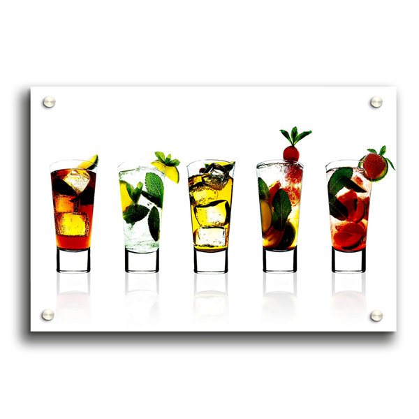 East Urban Home Cocktail Party Portrait - No Frame Print on Plastic ...