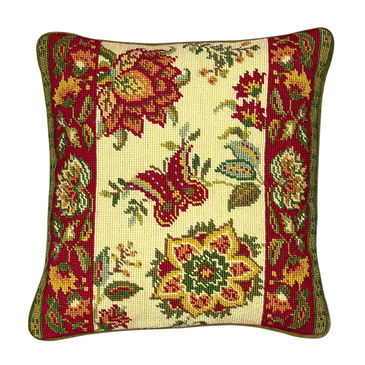 C&F Home Colonial Williamsburg Tracery Floral Number 2 Needlepoint ...