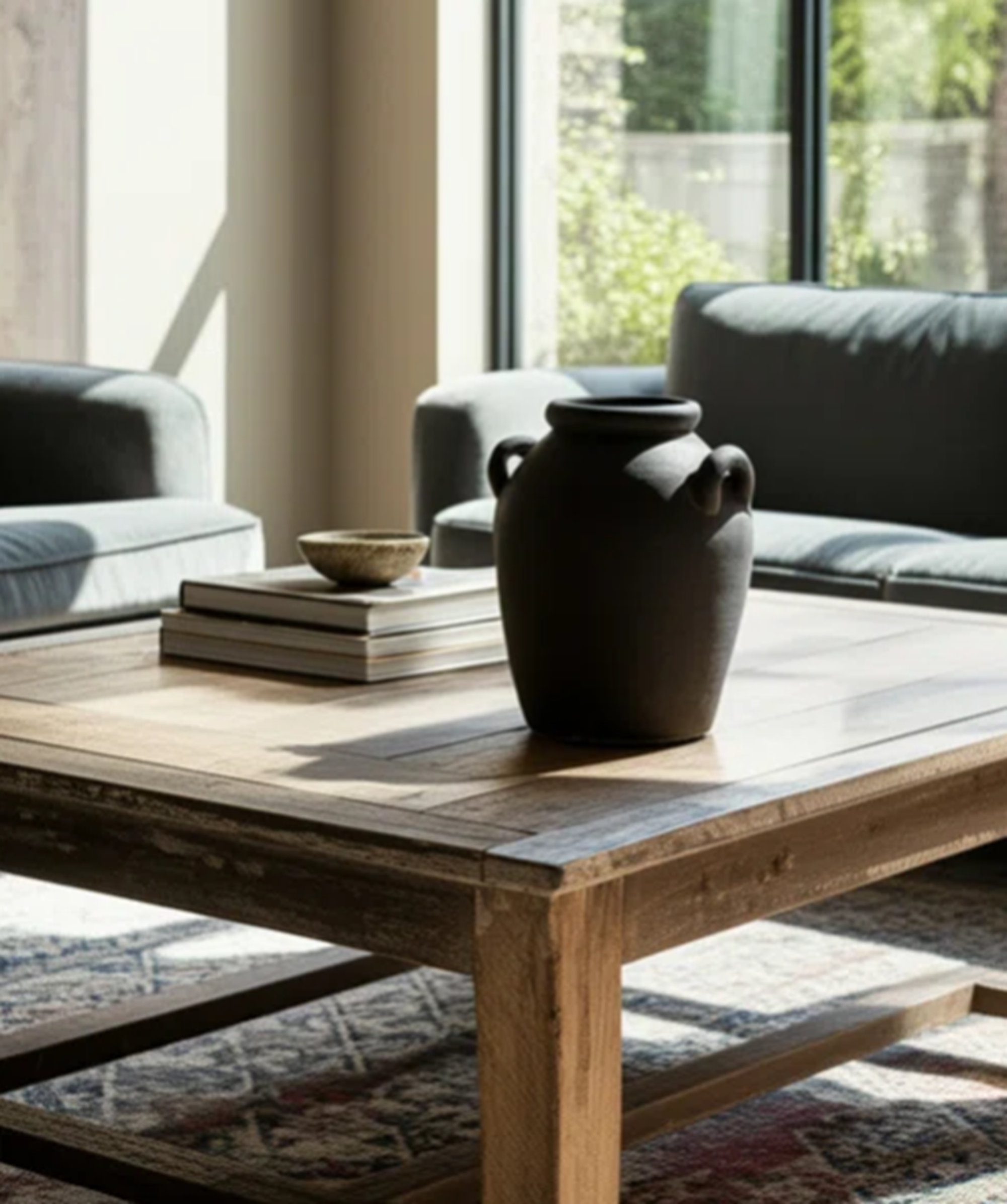 Lark Manor™ Rough Finish Jug With Handles, Black | Wayfair