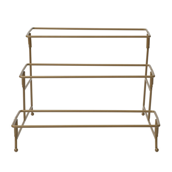 Gibson Home Gracious Dining Dinnerware, 3-Tier Rectangle Plate Serving ...