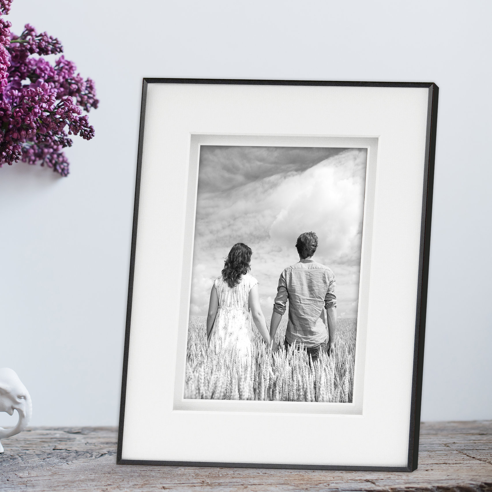 Framatic by MCS Fineline Shadow Mat Picture Frame | Wayfair