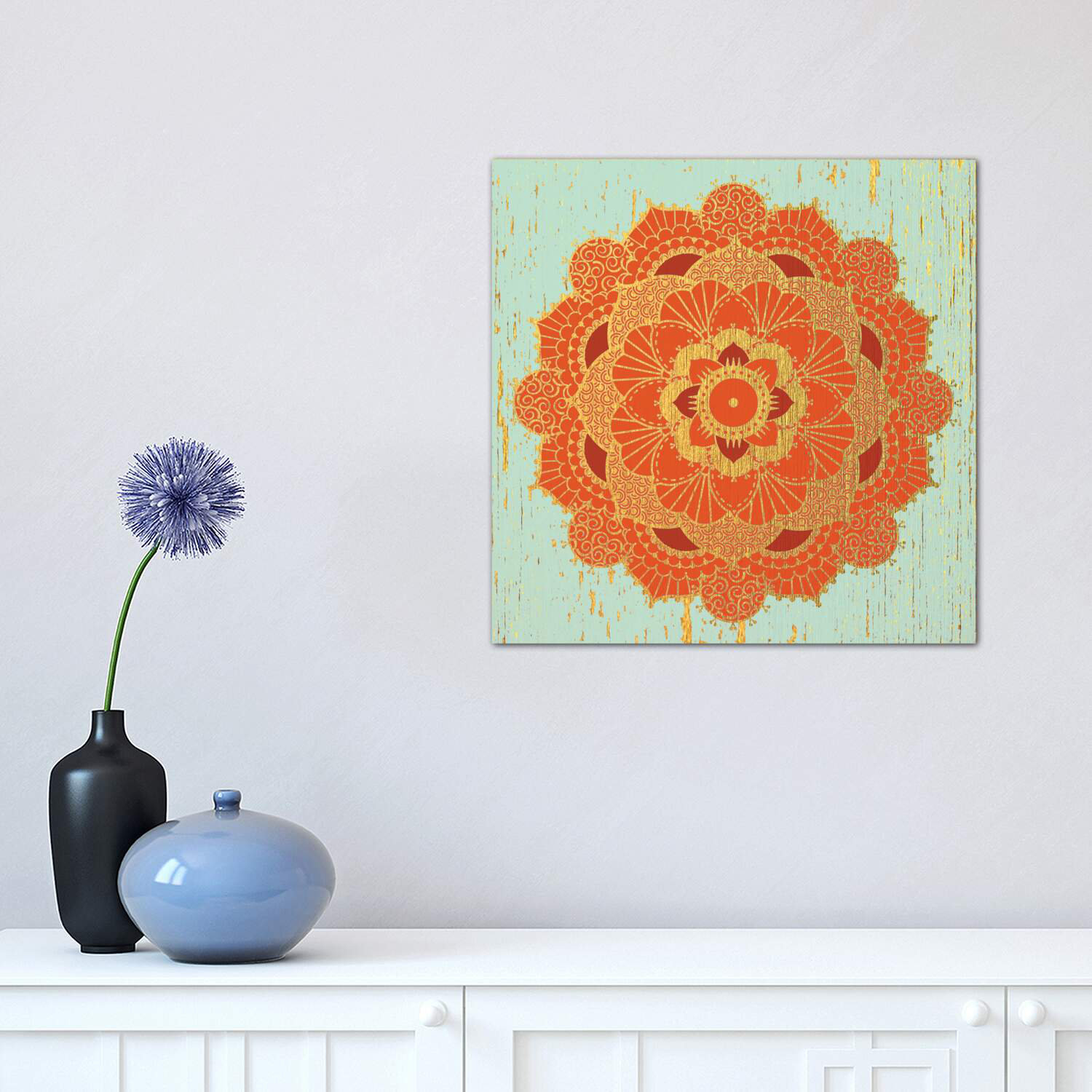 East Urban Home Moroccan Medallion II by Susan Jill - Print | Wayfair