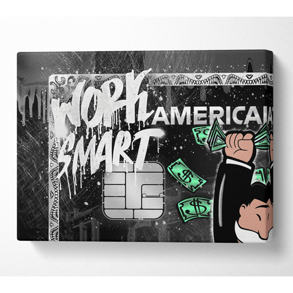 Bright Star Monopoly Man Bank Card - Single Picture Frame Print on ...