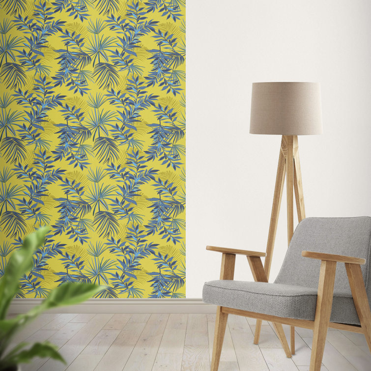 Bay Isle Home Drishya 3m x 1.2m Textured Matte Peel and Stick Wallpaper ...