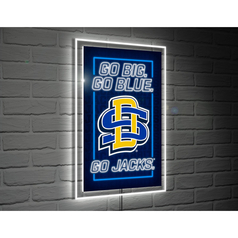 Evergreen Enterprises, Inc NCAA South Dakota State NeoLite LED Wall ...