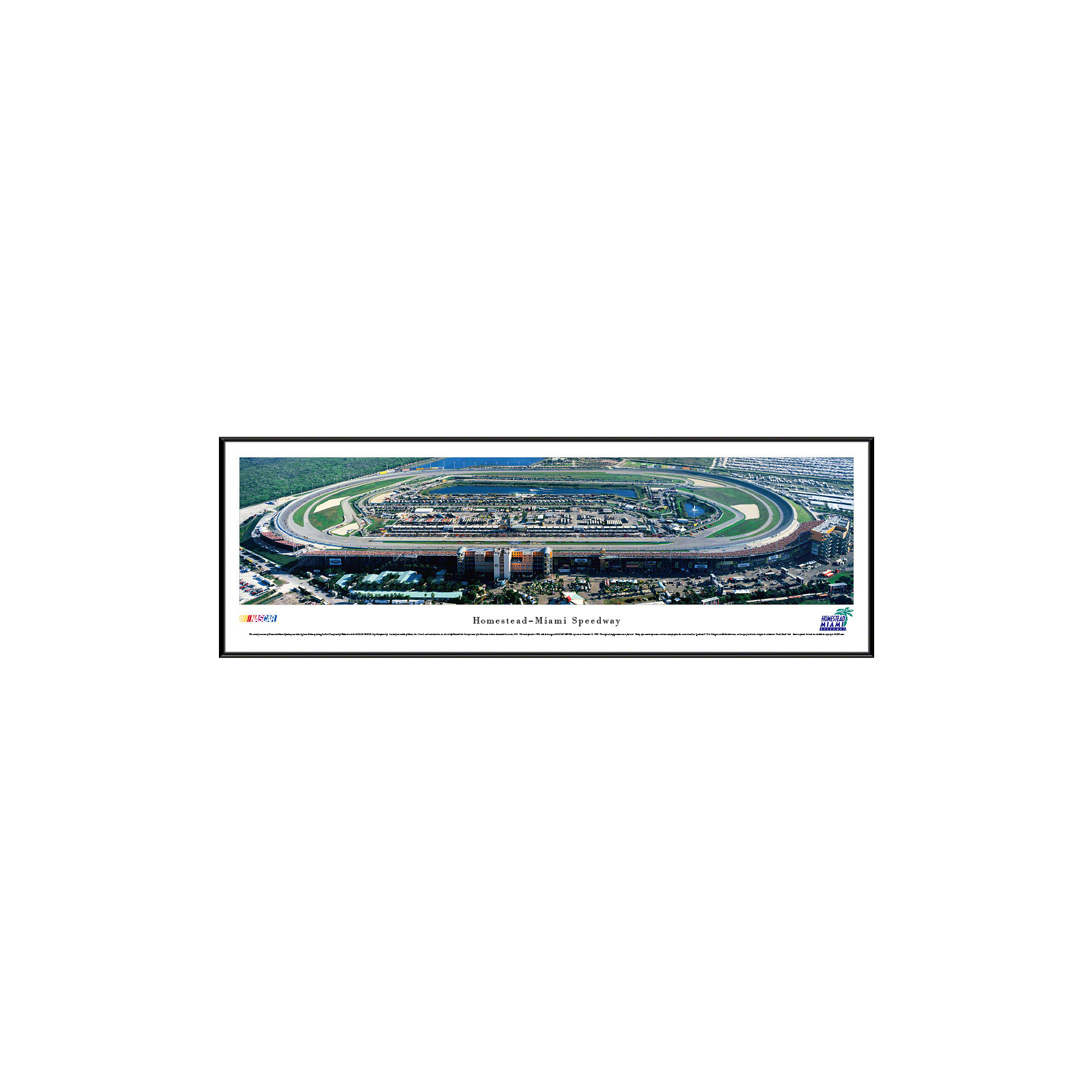 Blakeway Worldwide Panoramas, Inc NASCAR Race Track Framed Photograph ...