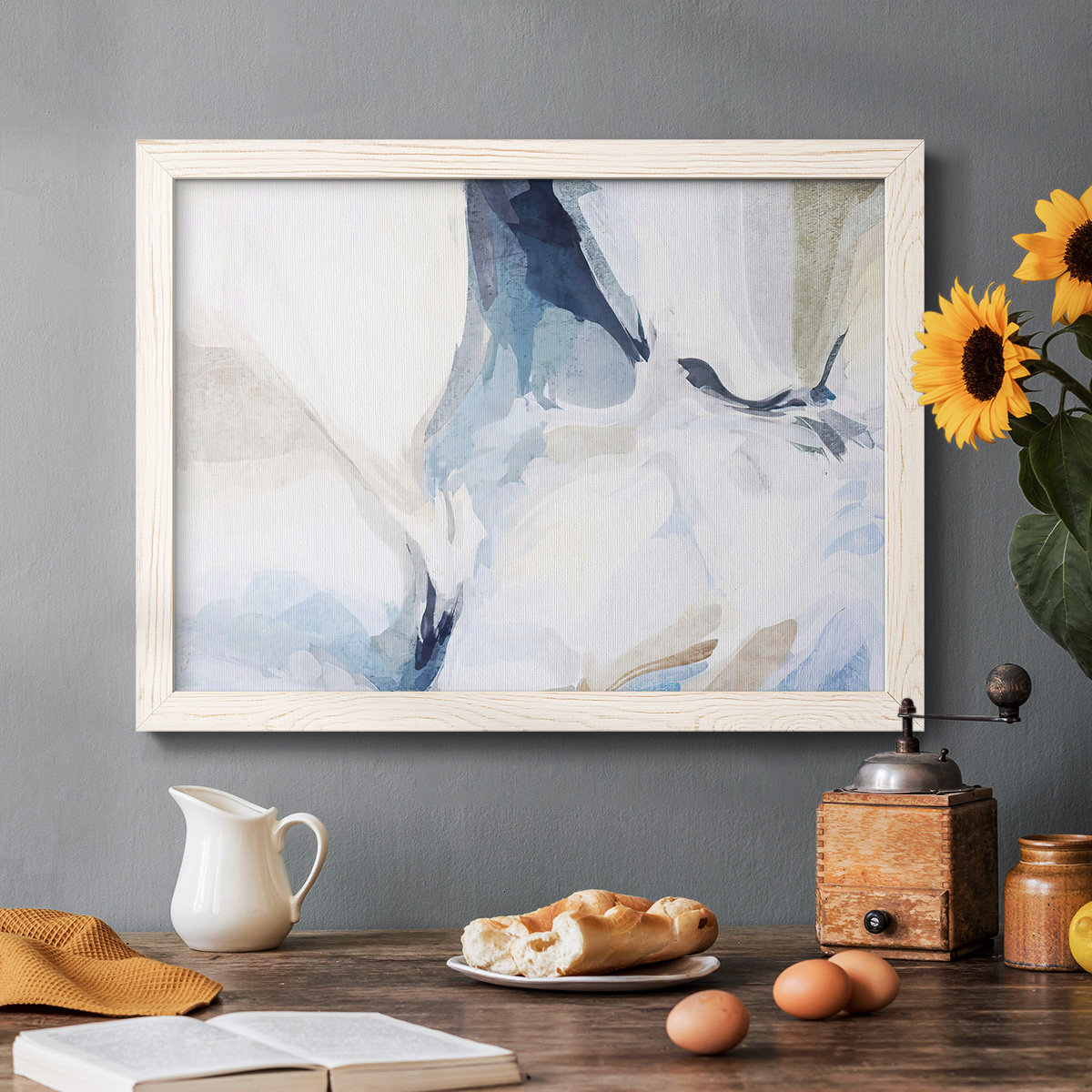 Wrought Studio™ Fresh Air IV- Rustic Framed Gallery Wrapped Canvas ...