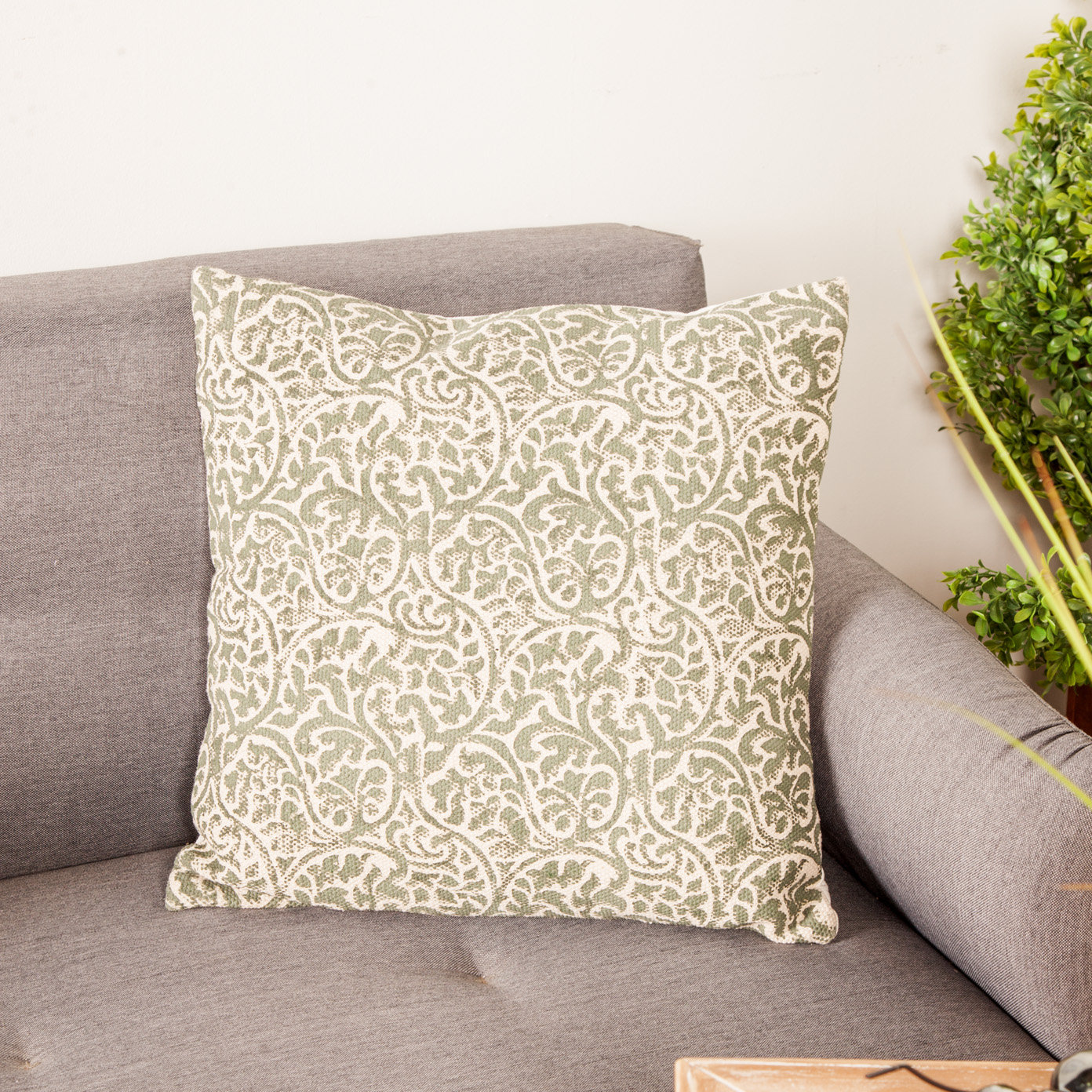 Cole & Grey Modern Filigree Kilim Throw Pillow | Wayfair
