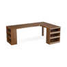 Cozynest Tan Rectangular Solid Wood desks | Wayfair