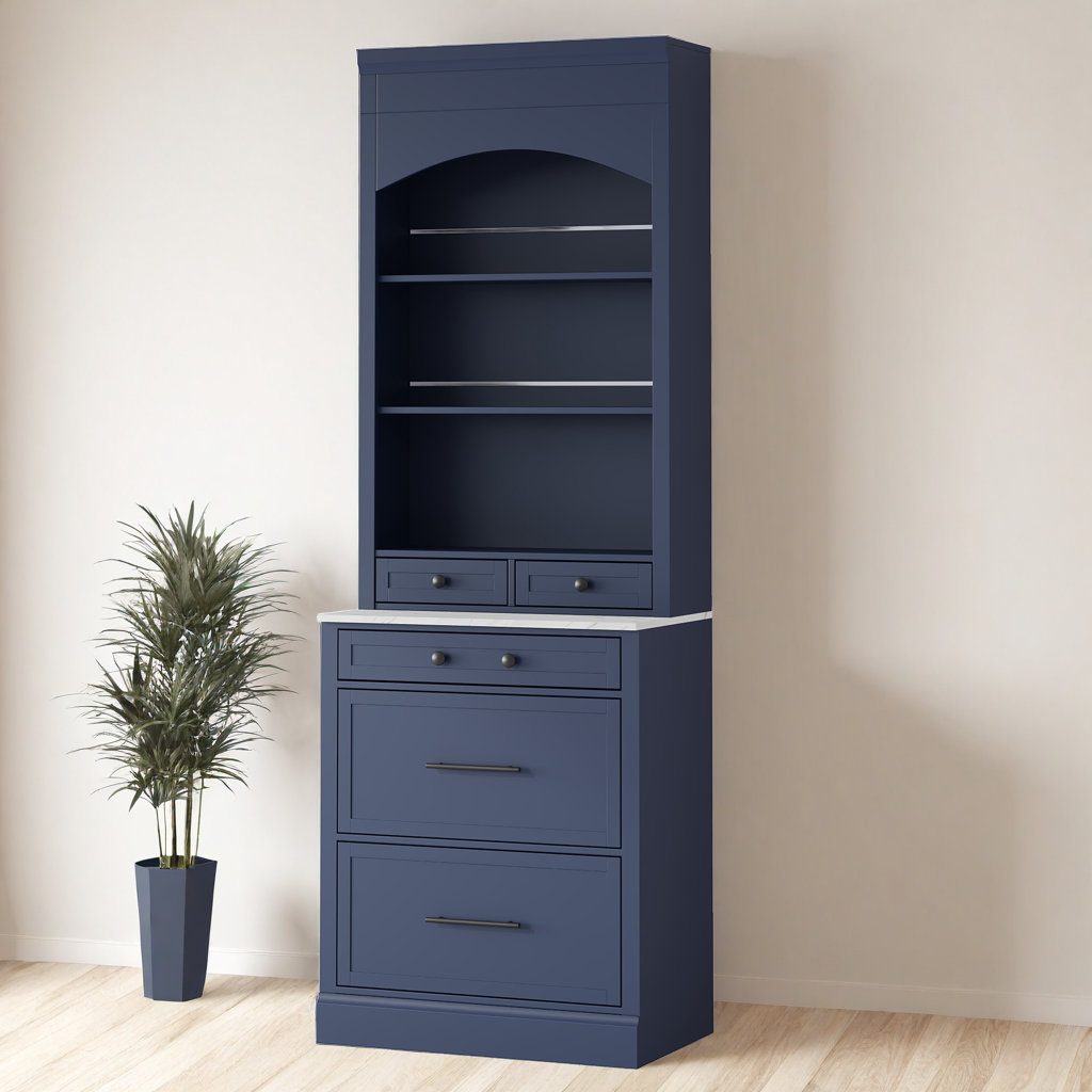 Latitude Run® 84" Tall Kitchen Pantry – Top Storage Cabinet | Wayfair