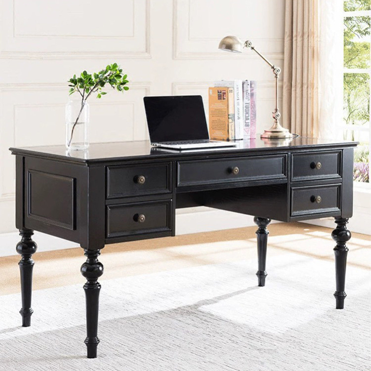 Rite Treasure Rectangular Solid Wood desks - Wayfair Canada