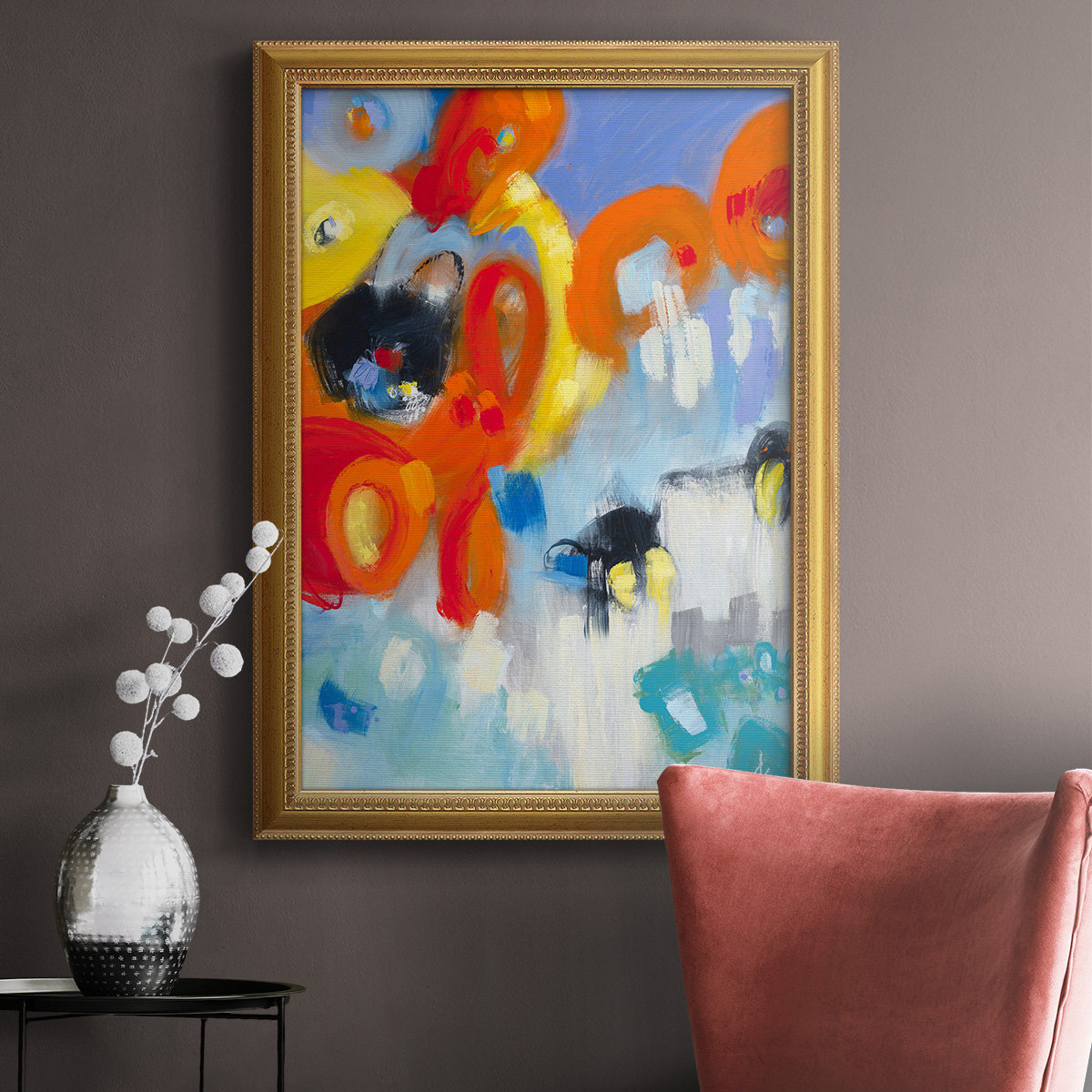 Everly Quinn In The Loop V Premium Framed Canvas- Ready To Hang ...