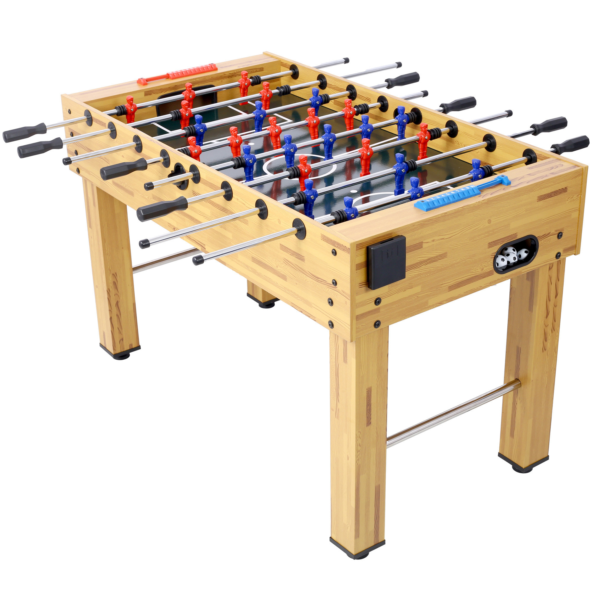 HANGZHOUSHANGYI 54-Inch Hurricane Foosball Table For Family Game Rooms ...