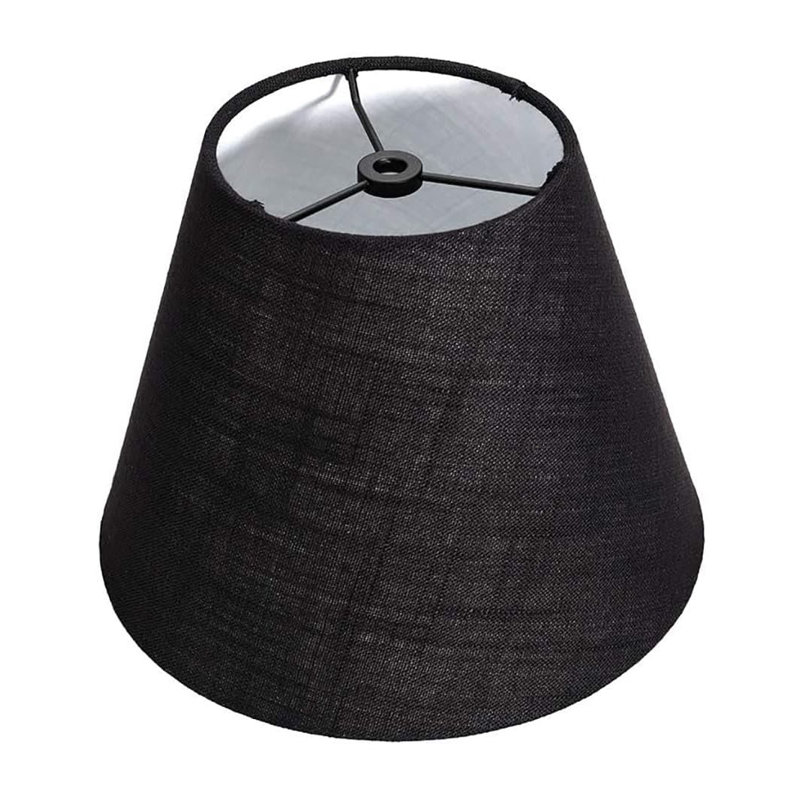 Hokku Designs Barrel Black Small Lamp Shade for Replacing Table Lamps ...