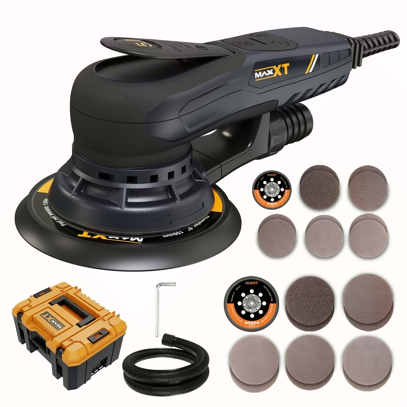 FOSHANZHENGONG Electric 5Mm Random Orbital Sander With Tool Case ...