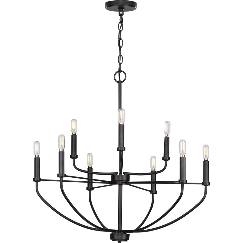 Gracie Oaks 9 - Light Candle Style Classic Chandelier | Wayfair