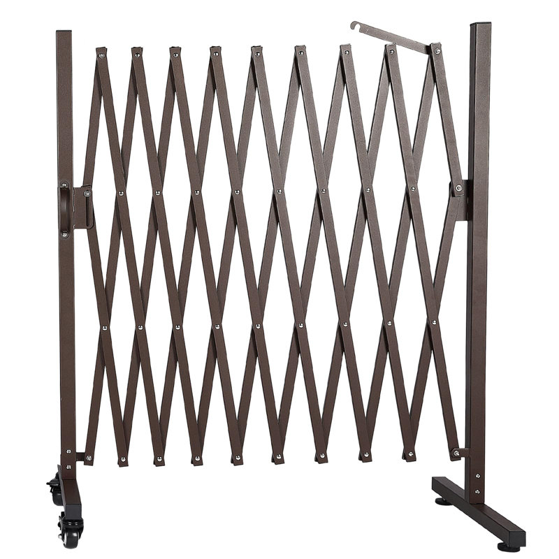 dearlomum 41'' H x 130'' W Folding Security Gate,11ft Expandable ...