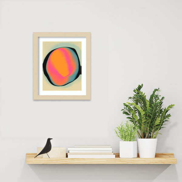 Ivy Bronx Ghost 2 by Jazzberry Blue Wood Framed Wall Art Print ...