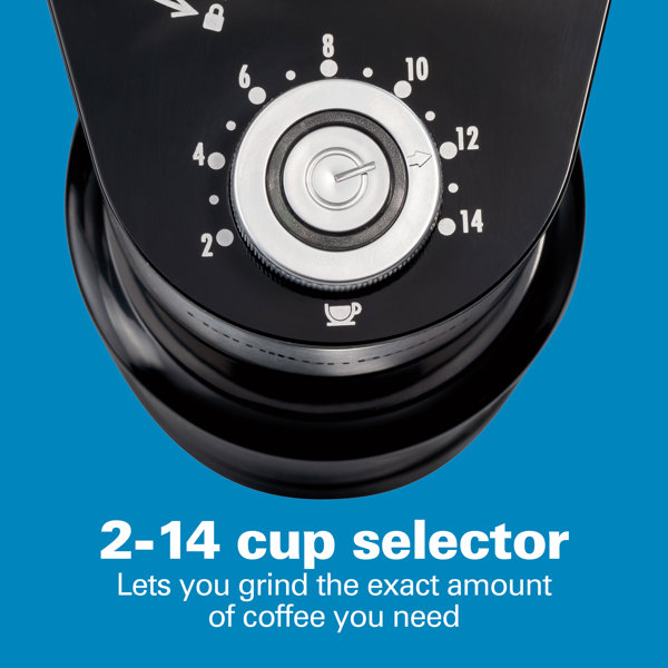 Hamilton Beach® Burr Coffee Grinder Stainless Steel Housing & Reviews ...