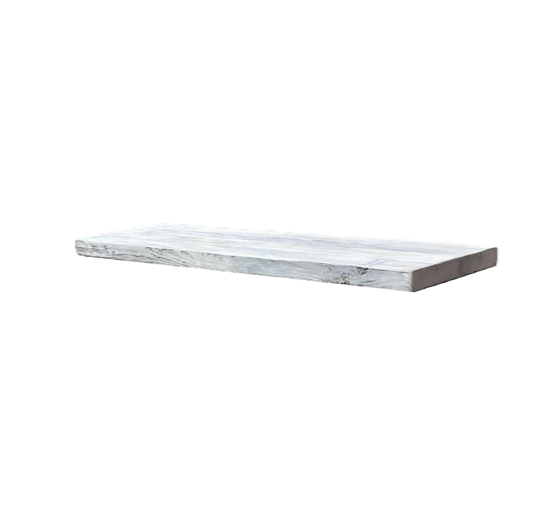 Heirloum White Wash Reclaimed Wood Bench Top - Wayfair Canada