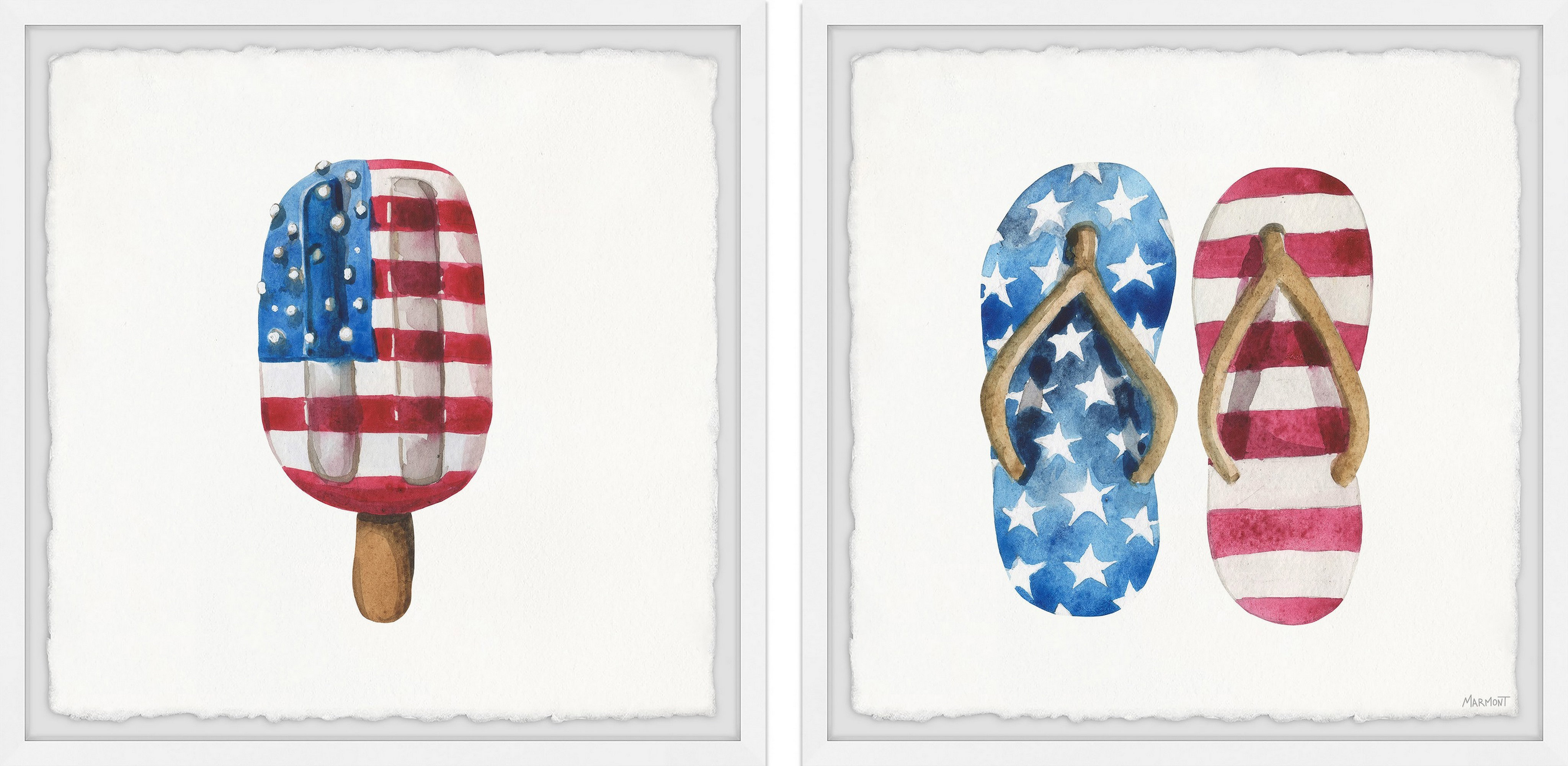 Marmont Hill Cool Down - 2 Piece Picture Frame Print Set - Wayfair Canada