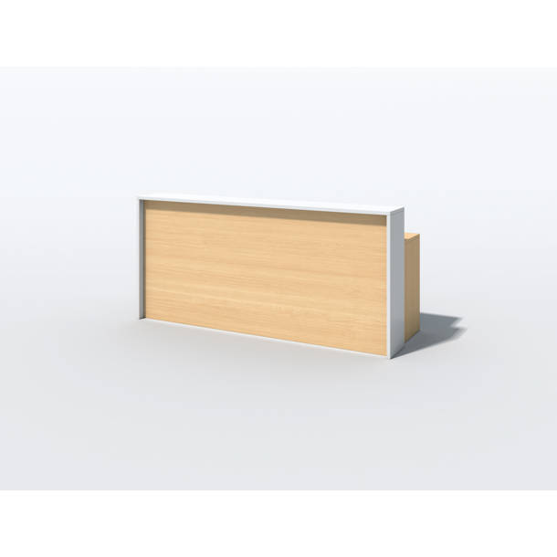 In2 Design 2 Person Rectangle Synthetic Laminate Reception Desk | Wayfair