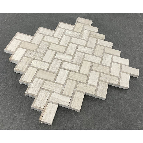 ES Stone Straight Edge Natural Stone Marble Mosaic Sheet Wall Floor Use ...
