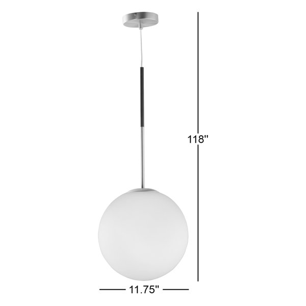 AllModern Drake 1 - Light Single Globe Pendant & Reviews | Wayfair