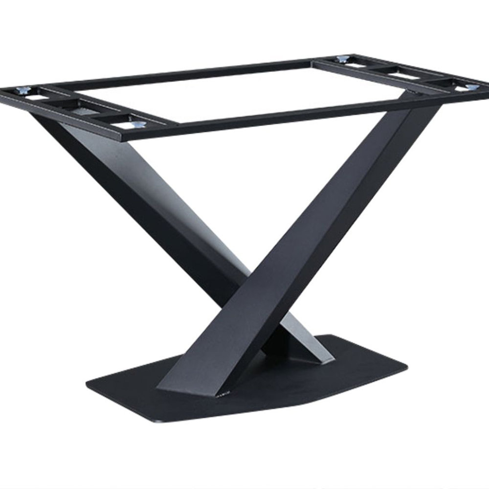 Brayden Studio A whole slab dining table with metal legs - Wayfair Canada