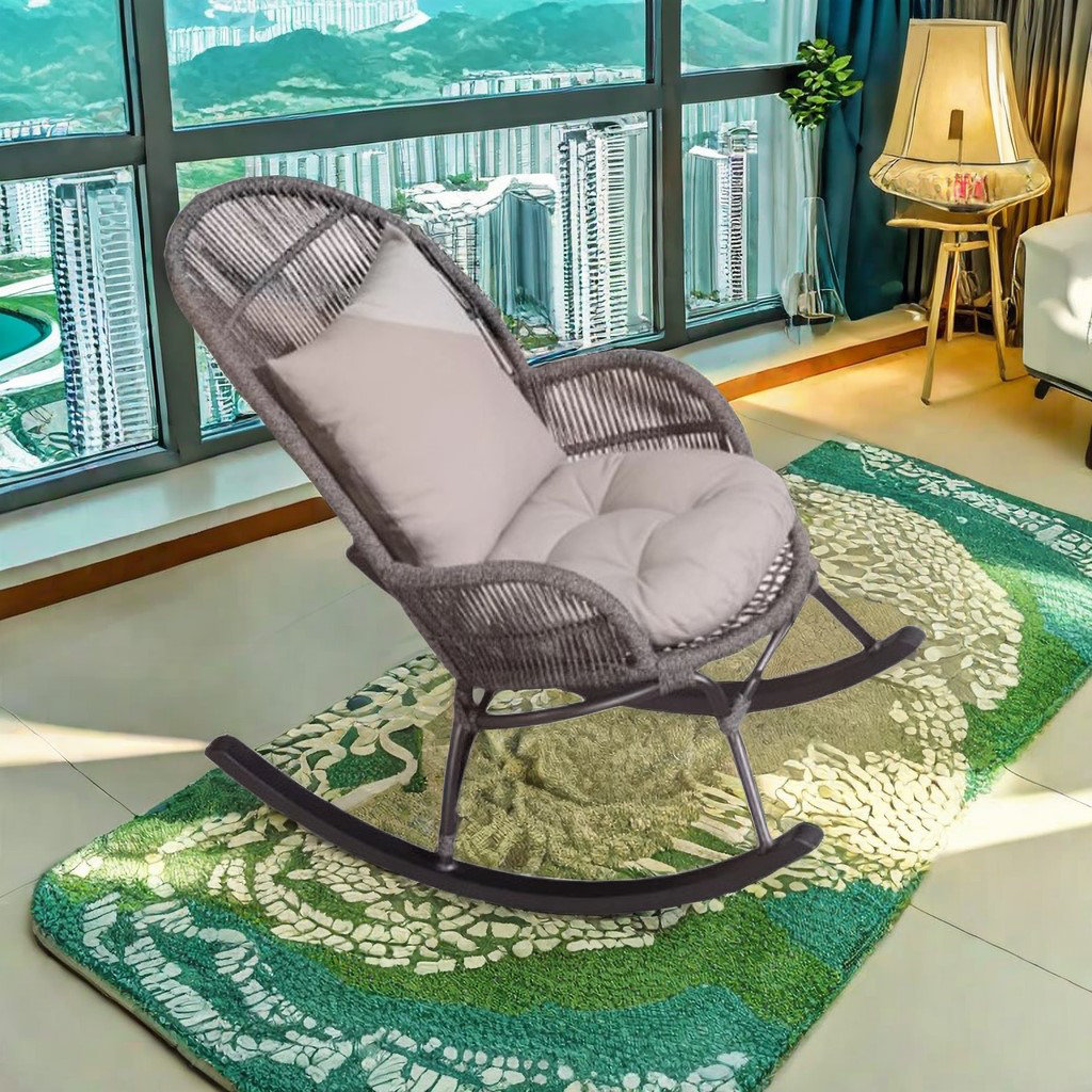 SUPROT The luxury Nordic casual rocking chair | Wayfair
