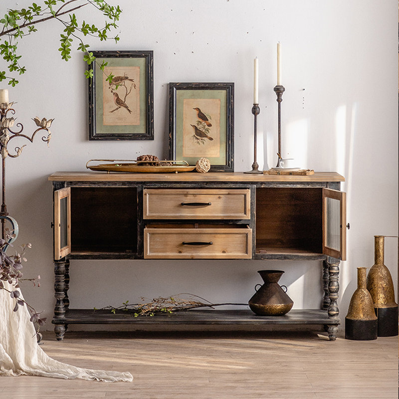 Trentastic Trails Rustic Distressed Console Table | Wayfair