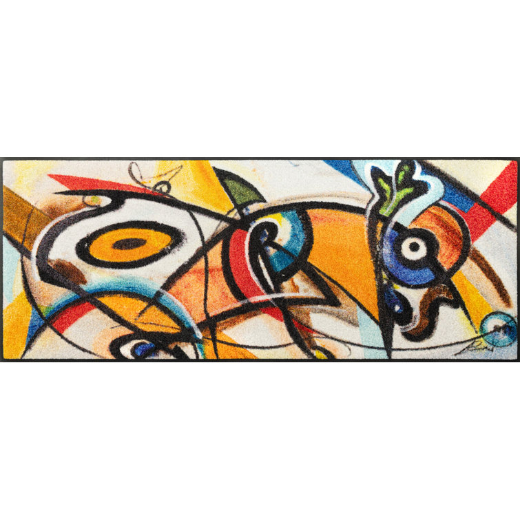 Wash+dry Flying Fish Kitchen Mat | Wayfair.co.uk