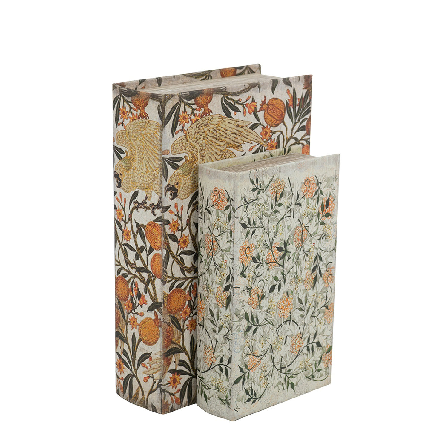 Alcott Hill® Decorative Book Boxes with Vibrant Multi-Floral Motifs ...
