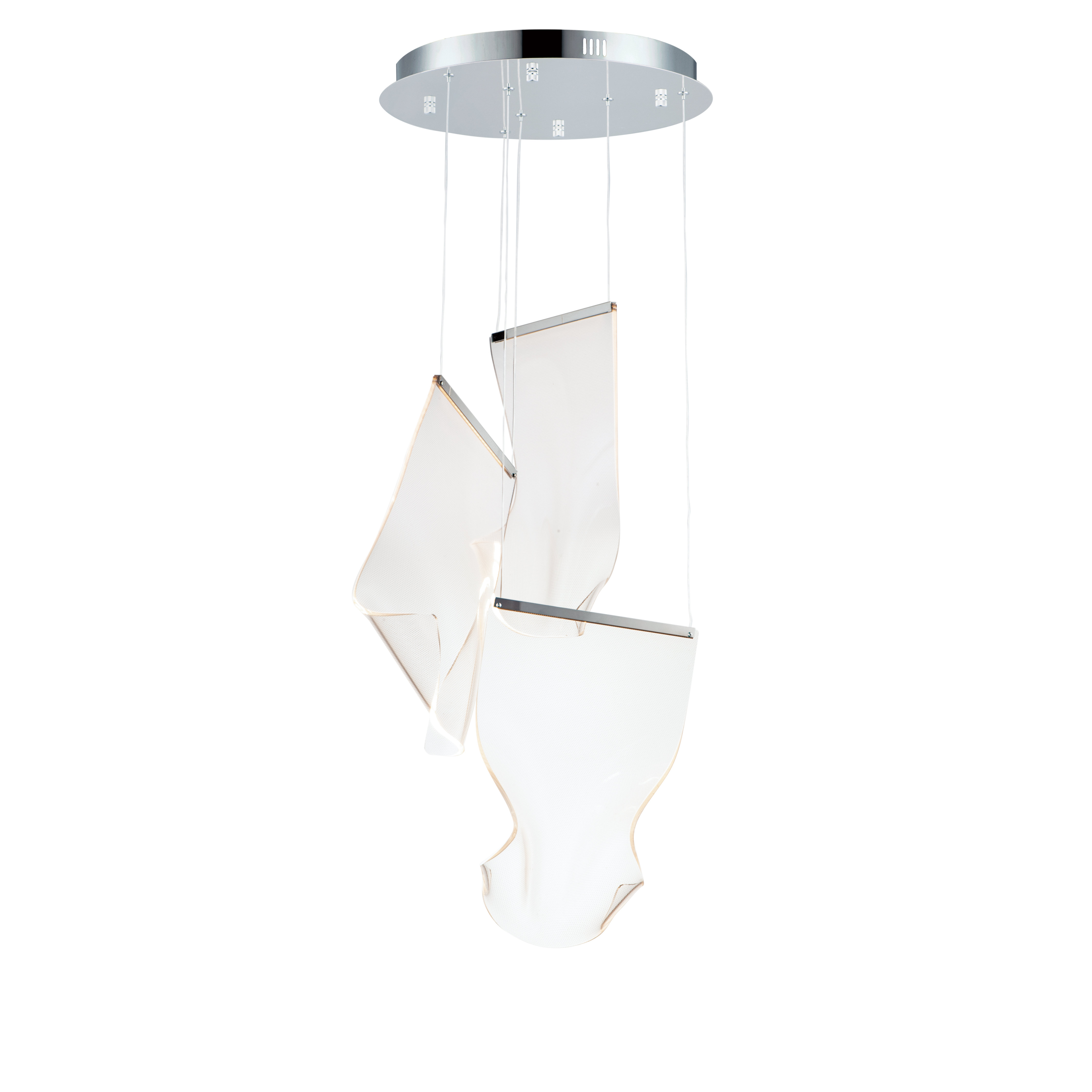 ET2 Rinkle 3 - Light Unique Cylinder LED Chandelier | Wayfair