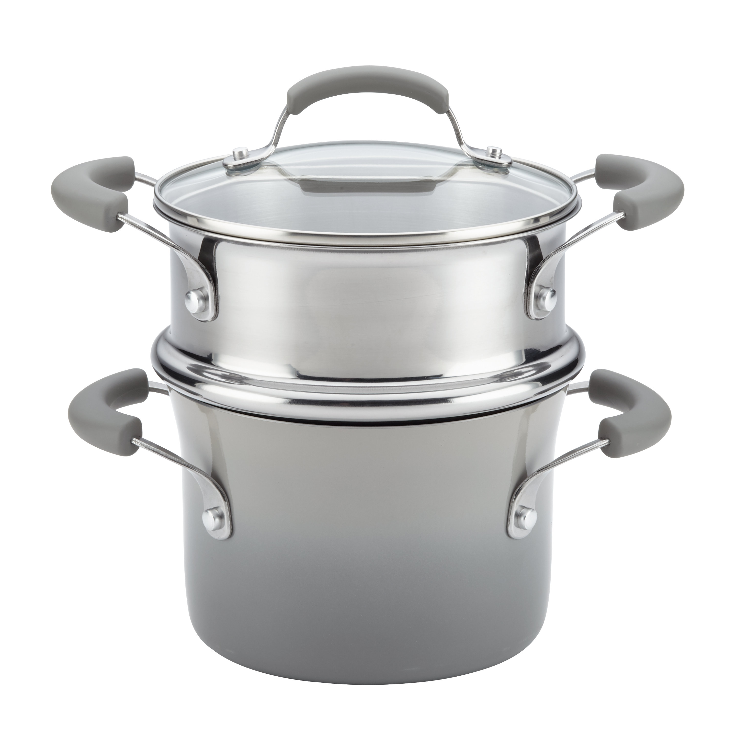 Rachael Ray Classic Brights 3 Qt Hard Enamel Nonstick Saucepot And