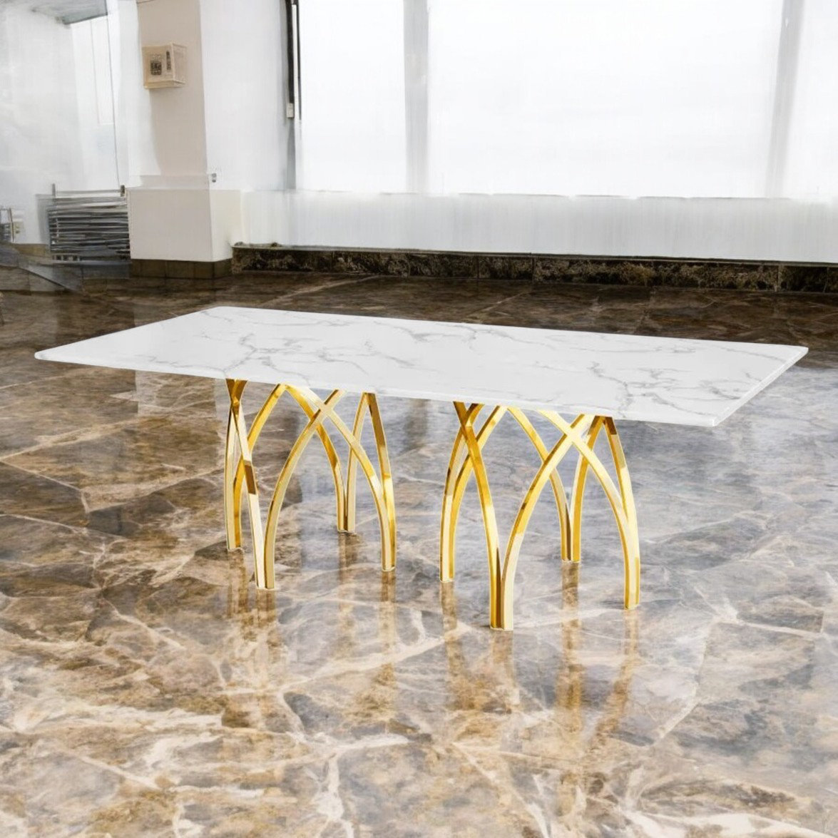 Infinity Furniture Import Infinity 86.6 L Dining Table | Perigold