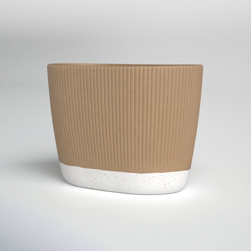 Joss & Main Cavana Ceramic Floor Trough | Joss & Main