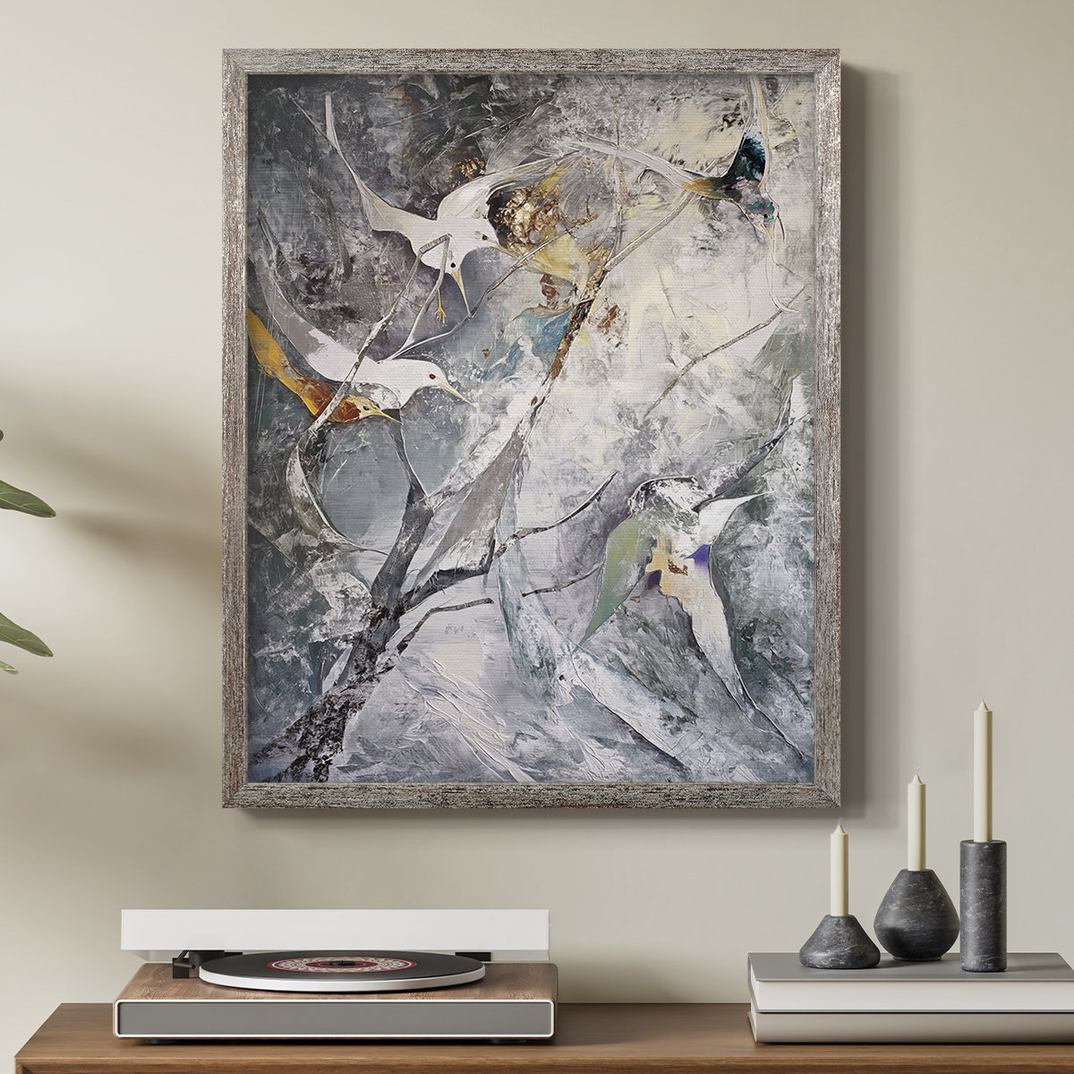 Union Rustic ANIMALS Series LIV Framed Print - Solid Wood | Wayfair