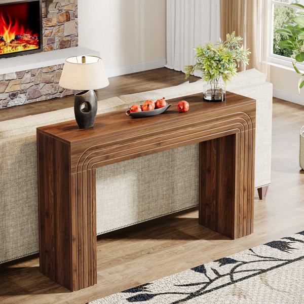 Millwood Pines 55.12'' Console Table & Reviews | Wayfair
